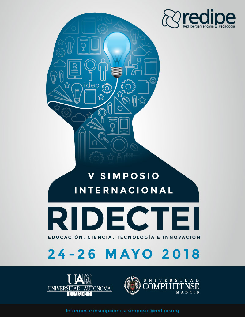 V Simposio Internacional RIDECTEI. Madrid, del 24 al 26 de mayo de 2018 ...