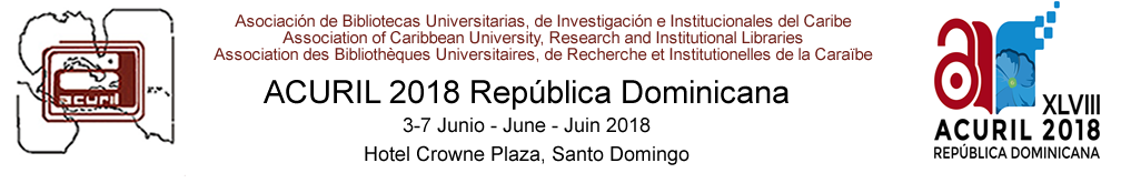 48ª Conferencia de la ACURIL. Santo Domingo, del 3 al 7 de junio de ...