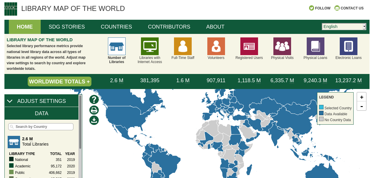 Library Map of the World: Engagement for Advocacy. [Webinar], 14 de ...